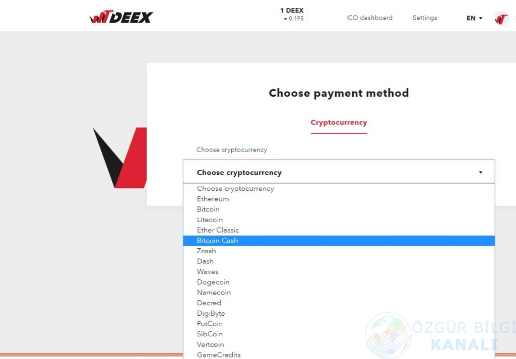 Yeni Coin Borsası: Deex Exchange